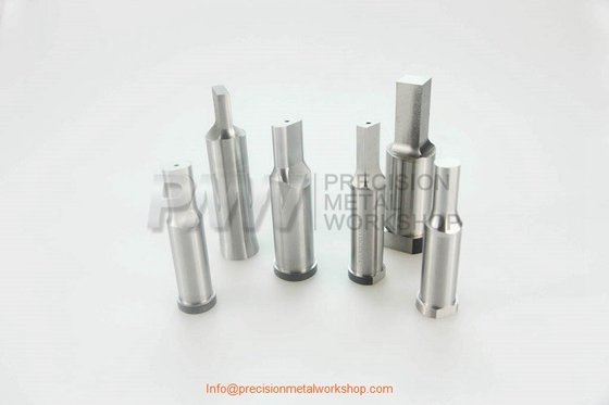 Custom punches including ejecting punch for stamping dies, made of DC53, 1.2379, SKD11,SKH-9 supplier